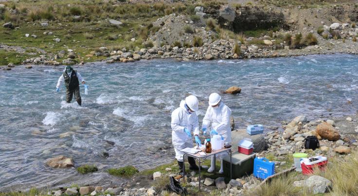 Realizan monitoreo de calidad de agua superficial en unidades hidrográficas del ámbito del ...